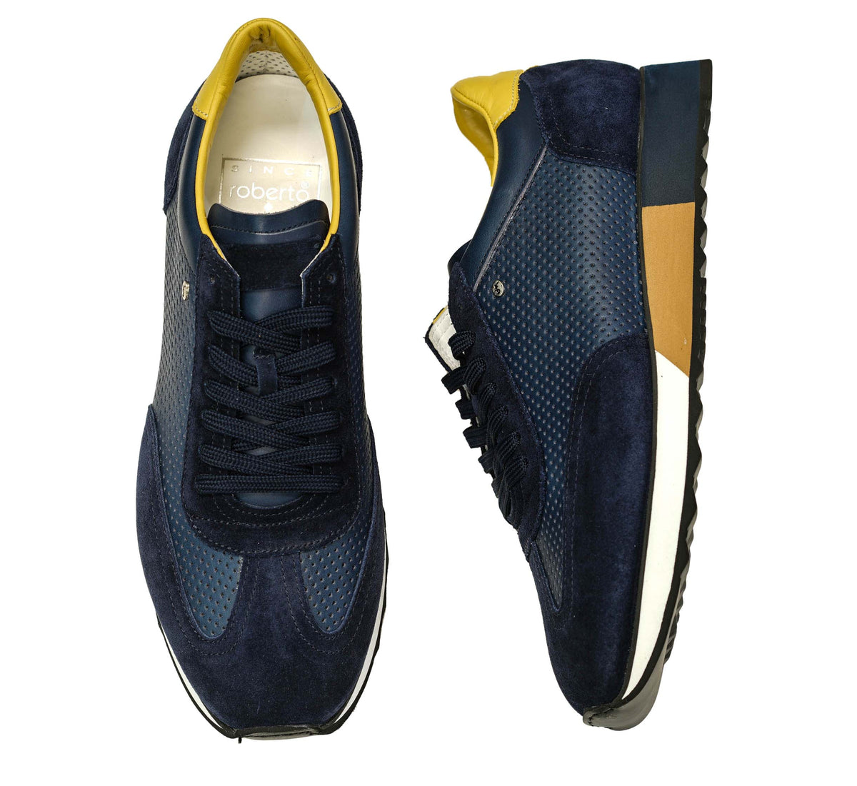 Roberto Serpentini Men's Blue Sneaker M56437 20% OFF – Luisa Boutique