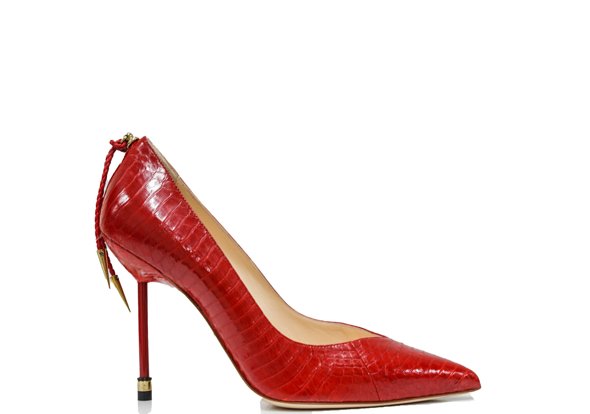 Revolver Requeen Women's Red Shoe ROOM313 – Luisa Boutique