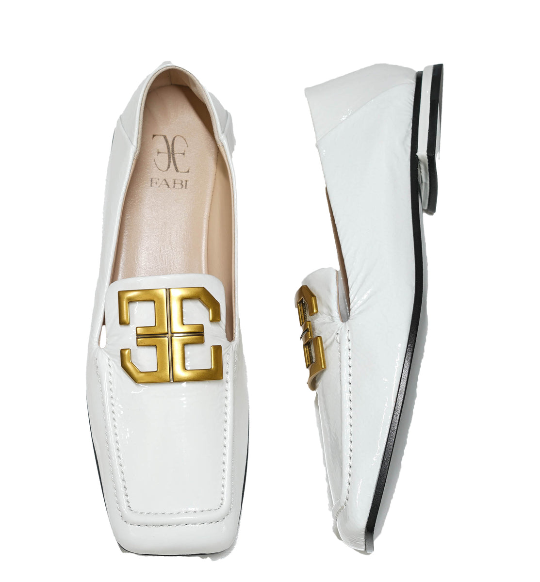 Fabi Women’s White Leather Reflex FD7968B 40% OFF – Luisa Boutique