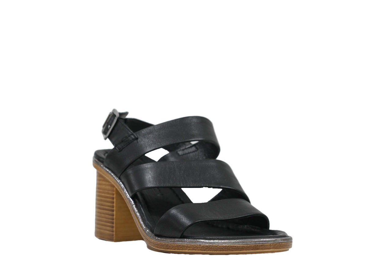 Roberto Serpentini Women's Black Leather Sandals 39726 - Now $190 ...
