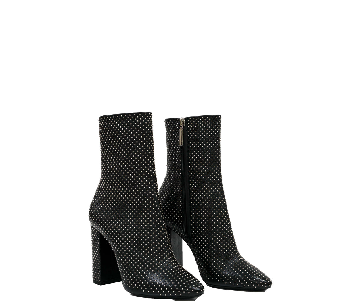 Saint Laurent Women's Leather Stud Boot 592593 - now HALF PRICE – Luisa ...