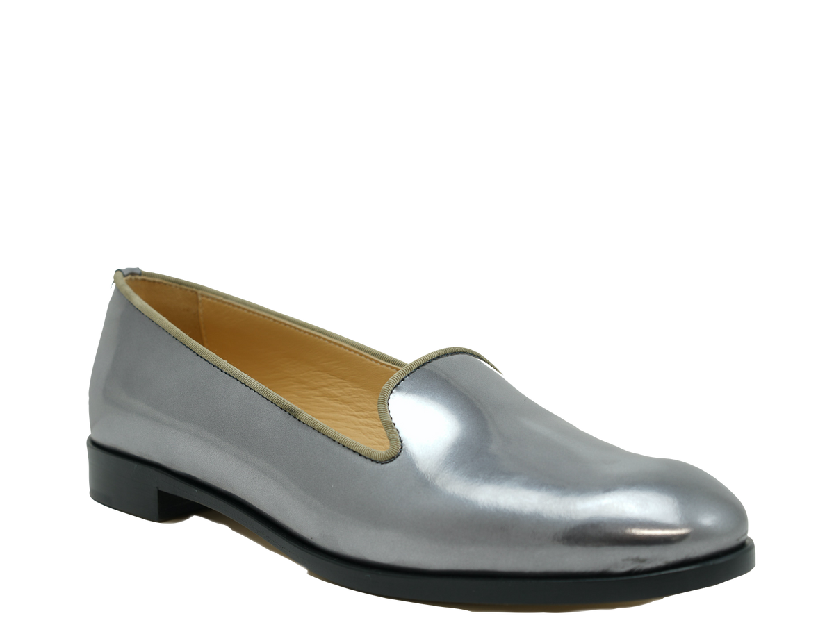 Sergio Rossi Women's Silver Slip On 67180 – Luisa Boutique